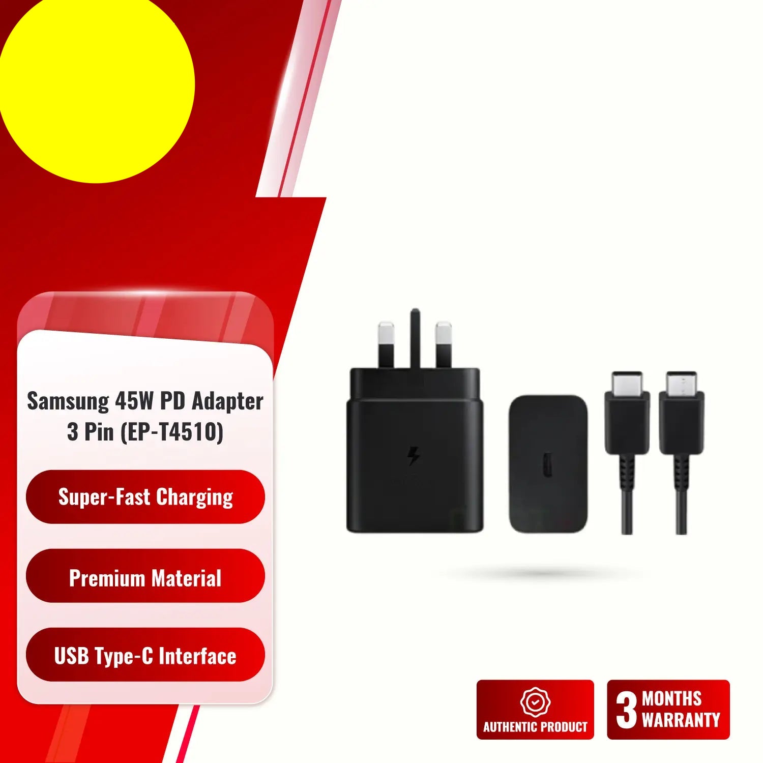 45W PD POWER ADAPTER PRO – Covers Nepal